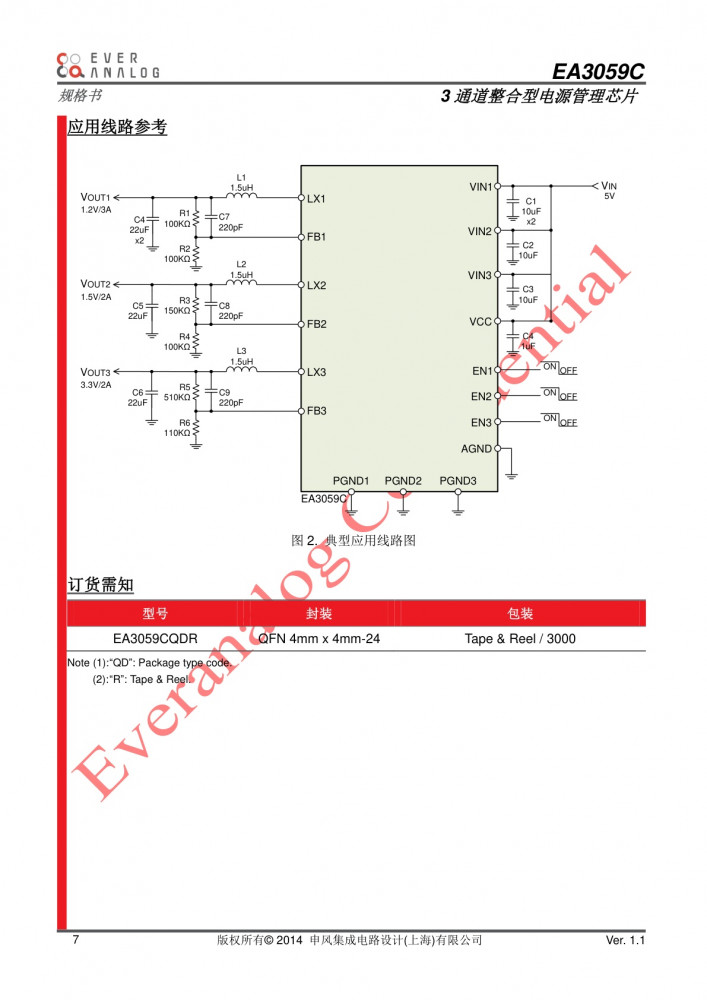 EA3059CQDR technical document page 7
