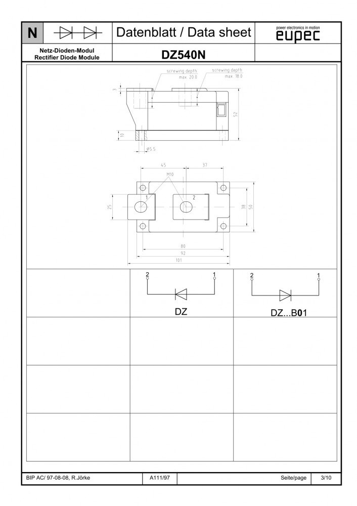 DZ540N22K data sheet page 3