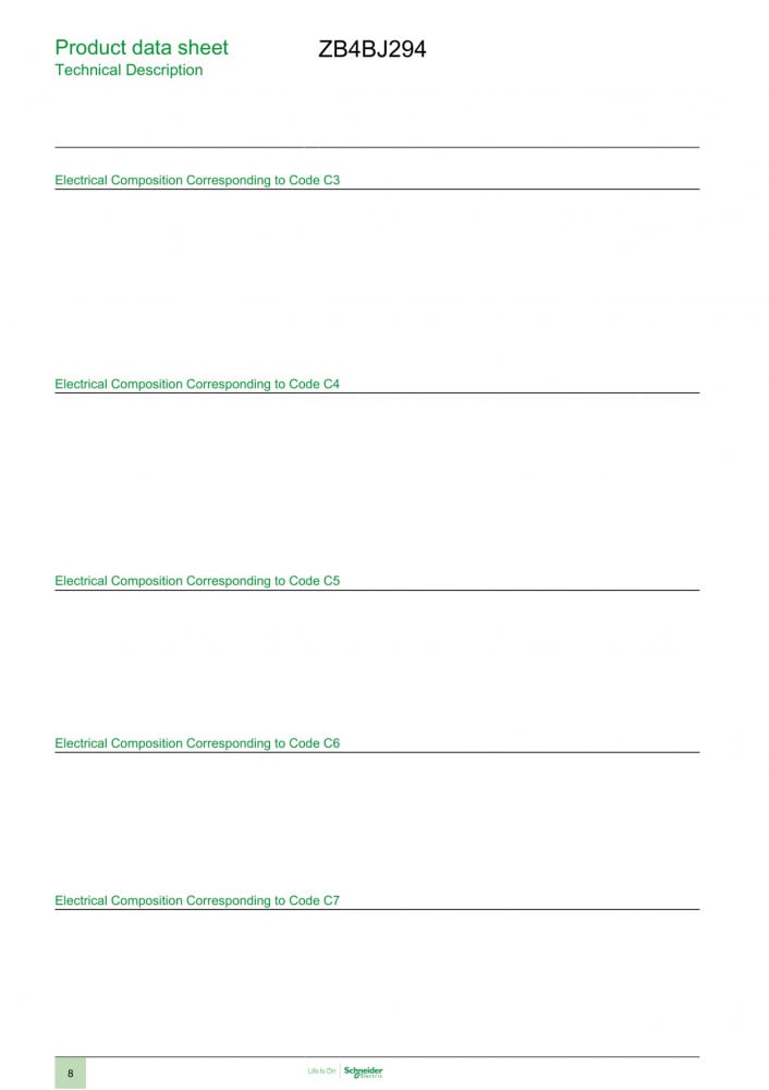 ZB4BJ294 technical document page 8
