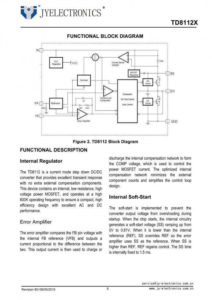 TD8112X datasheet page 5