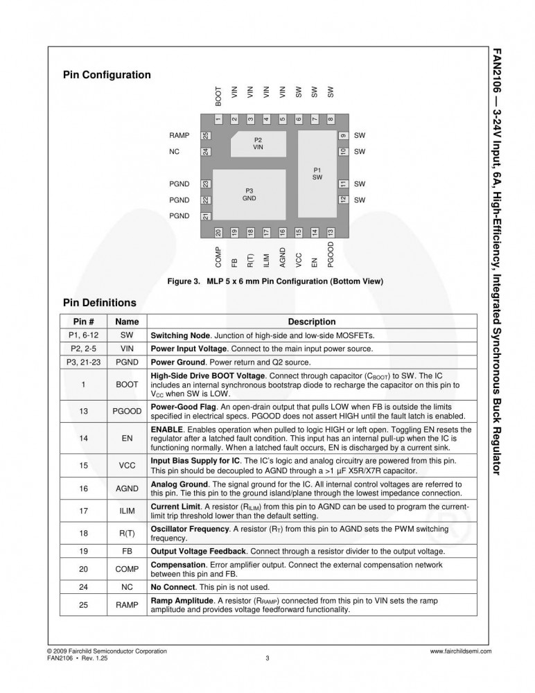 FAN2106 datasheet page 4