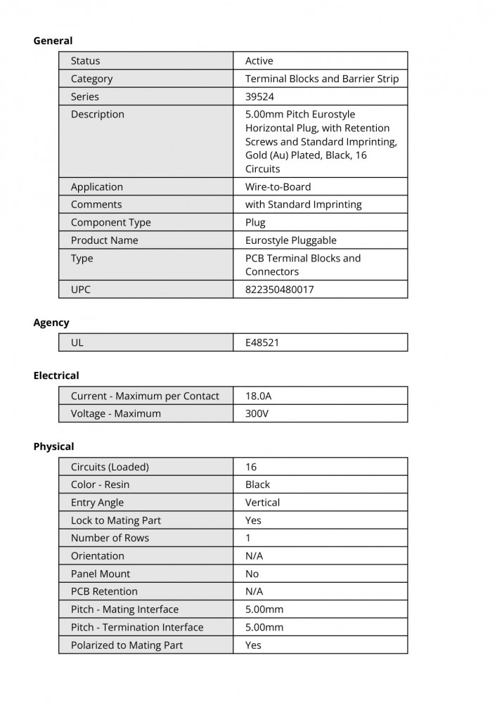 MOLEX 395240616 product document image 2