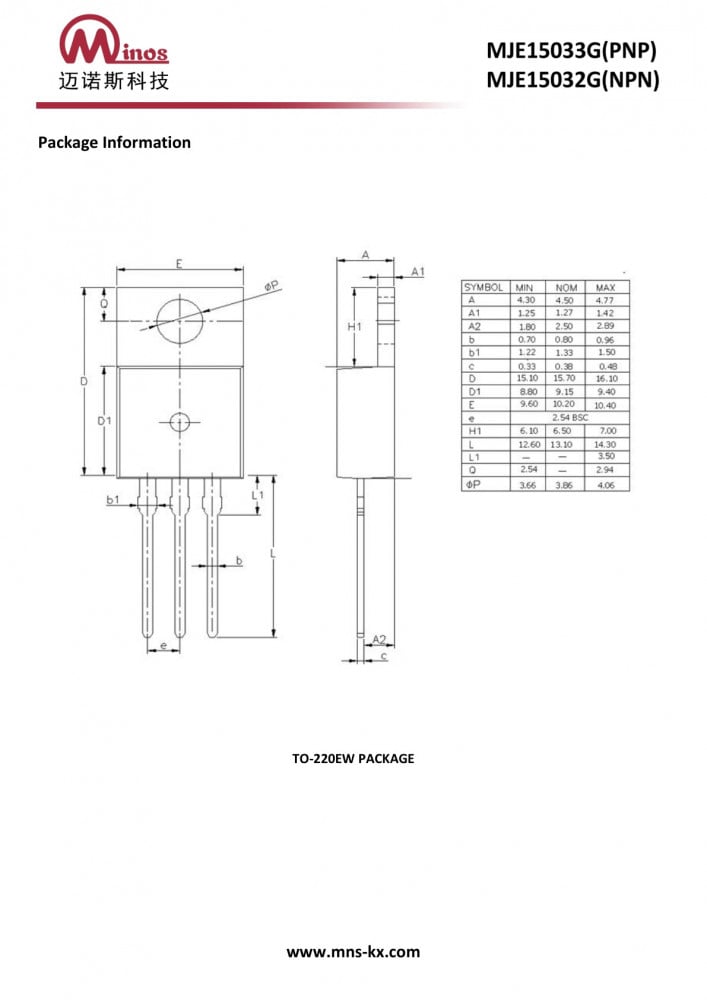 MJE15033G datasheet page 5