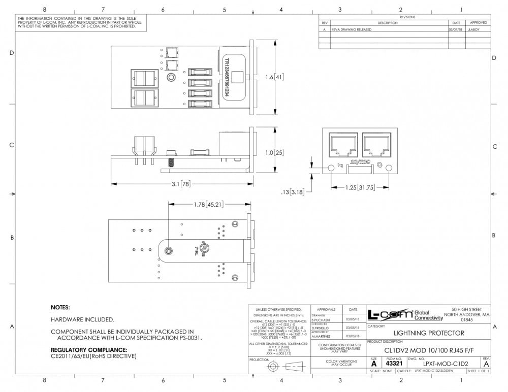 LPXT-MOD-C1D2 technical document preview