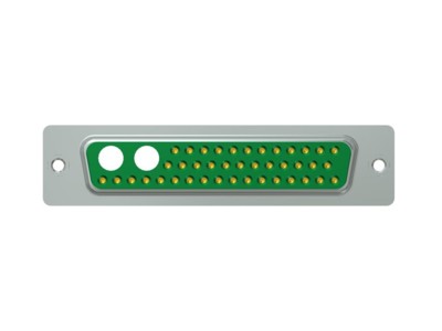 D-SUB Combination Standard • 43W2 [○○•••••••••••••••••••••••••••••••••••••••••] • Socket • Solder pin straight • Threaded rear spacer • UNC 4-40 for sale