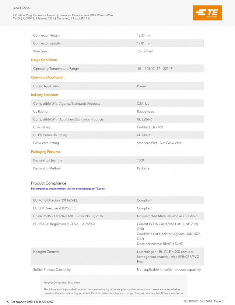 3-641522-4 technical document page 3