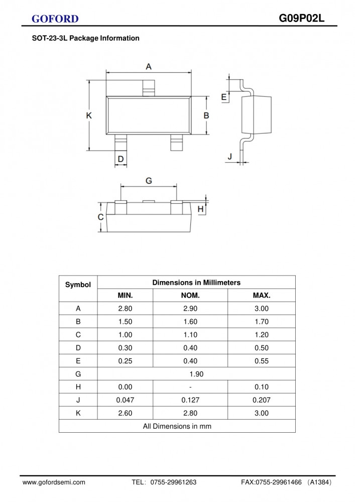 G09P02L datasheet page 6