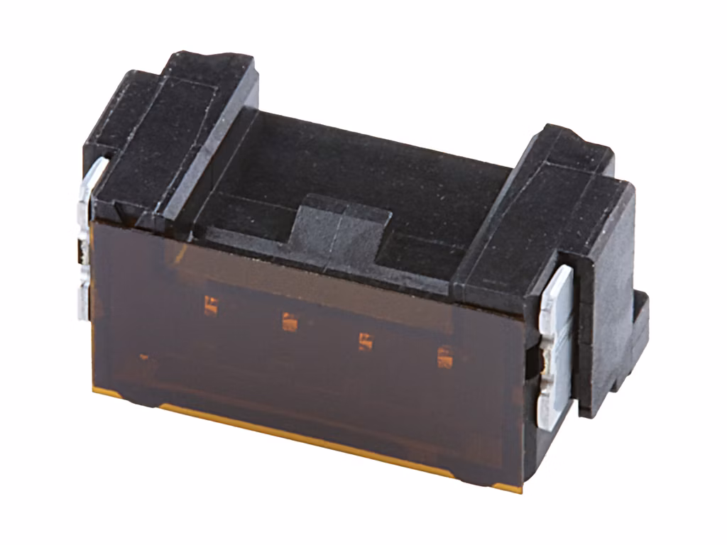 1.25mm Pitch, Micro-Lock Plus PCB Header, Single Row, Vertical, Surface Mount, 0.76µm Gold Plating, Positive Lock, 7 Circuits, with Pick-and-Place Tape, Black