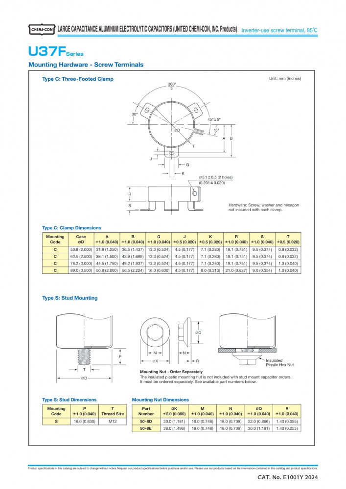 NCC U37F series document page 4