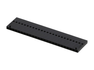 C-Grid III Modular Crimp Housing, 2.54mm Pitch, Single Row, 24 Circuits, 2 Polarizing Buttons