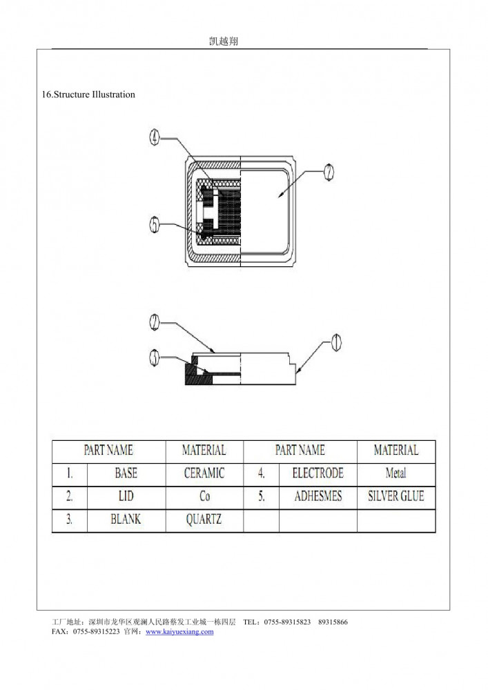 KYX K2B160001210 specification page 3
