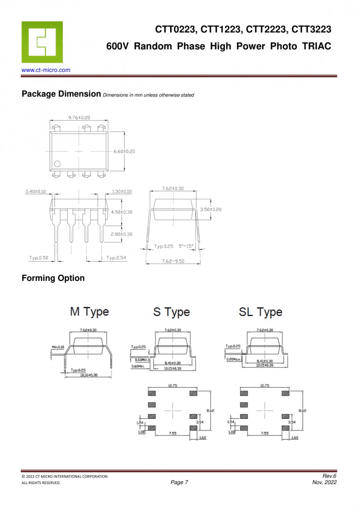 CTT1223 datasheet page 7