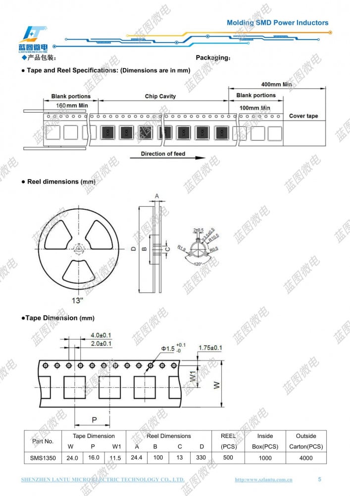SMS1350-2R2MT datasheet page 5