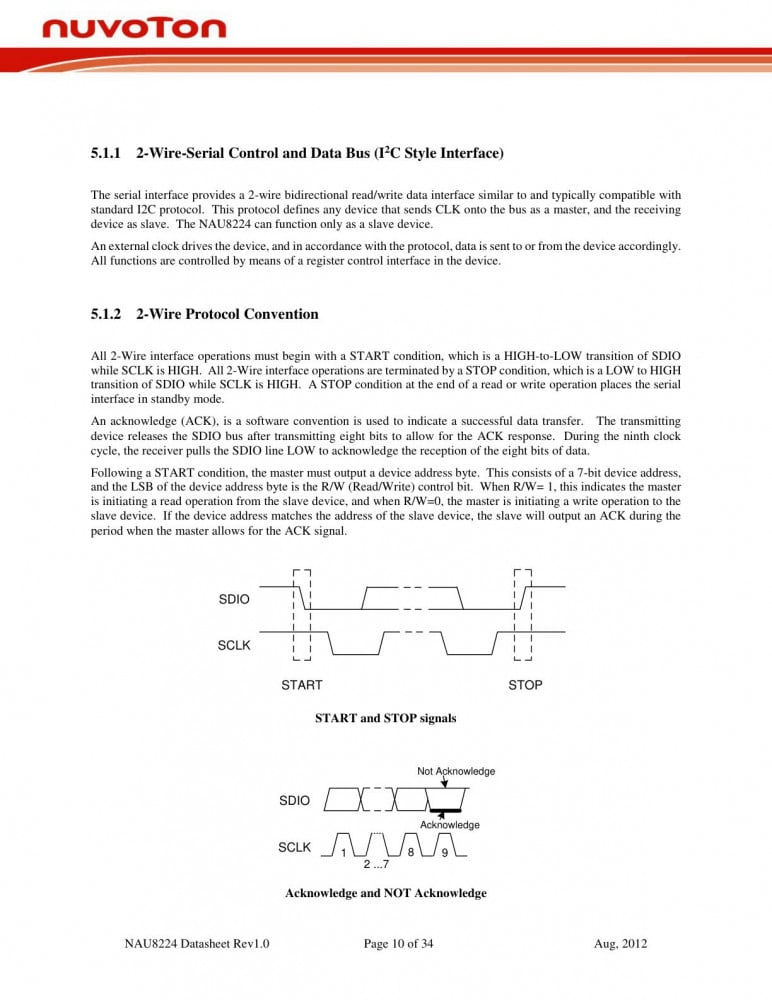 NAU8224YG datasheet page 10