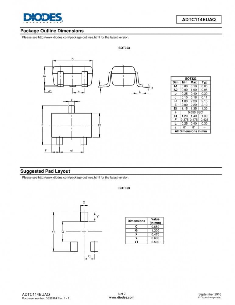 ADTC114EUAQ-13 datasheet page 6