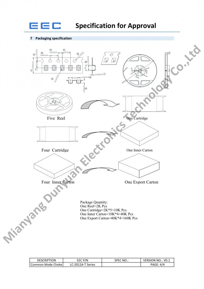EEC LC-2012A-361T1 supplementary document page