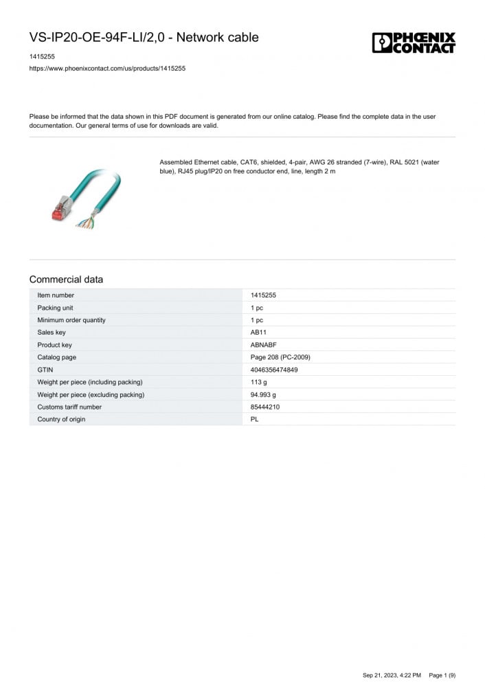 1415255 technical document page 1