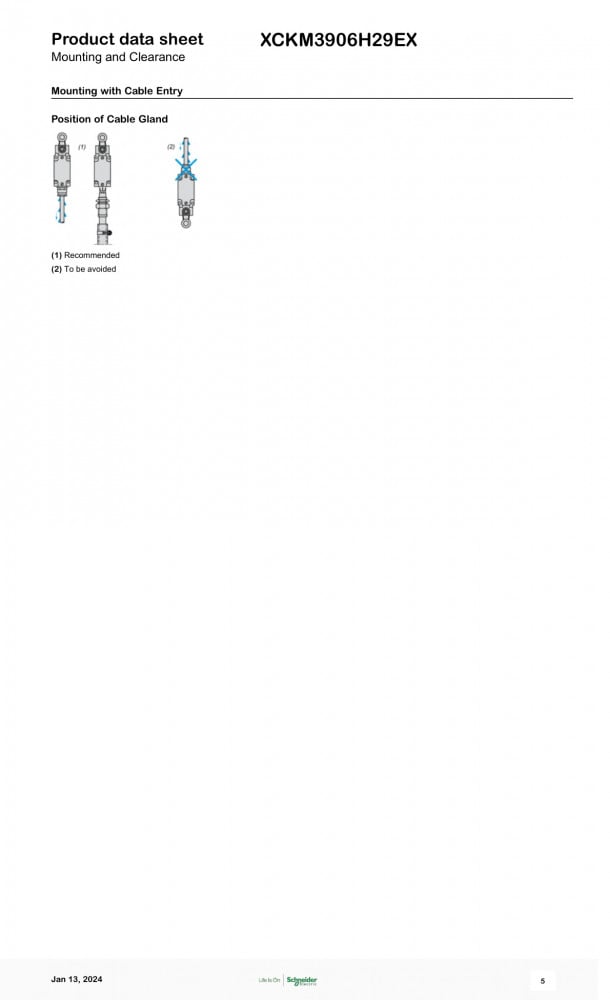 XCKM3906H29EX technical document page 5
