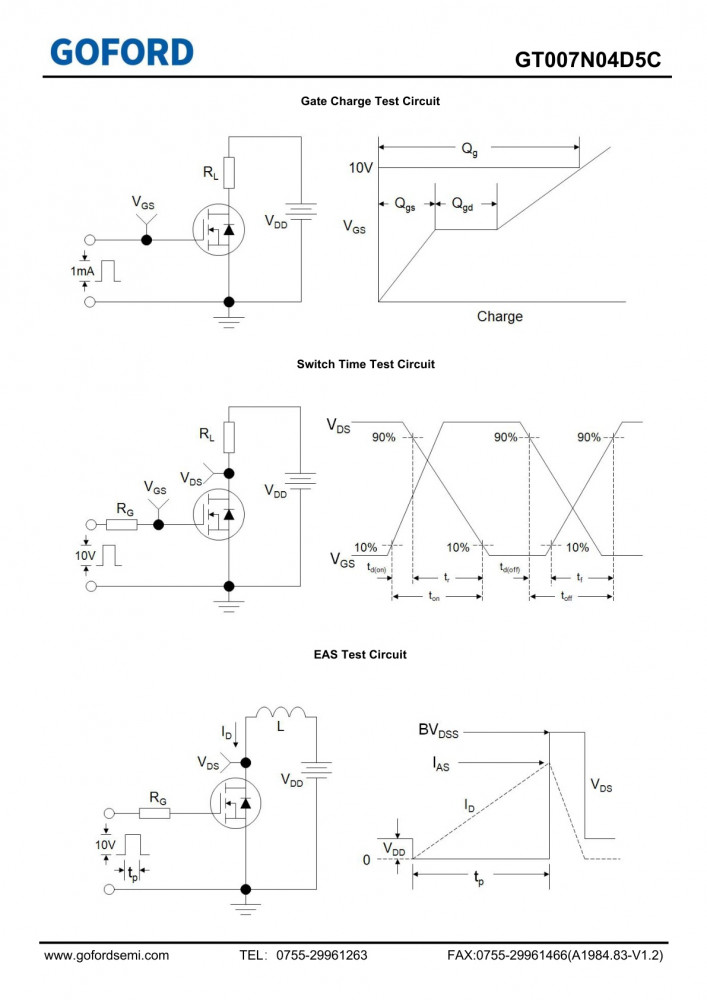 GT007N04D5C datasheet page 3