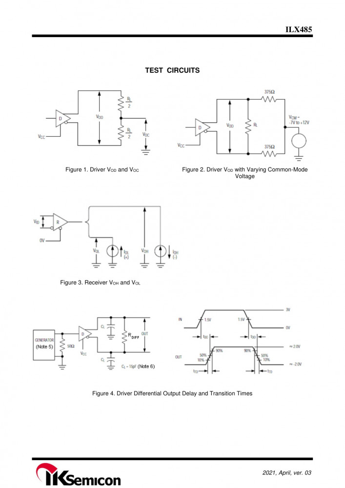 ILX485DT datasheet page 4
