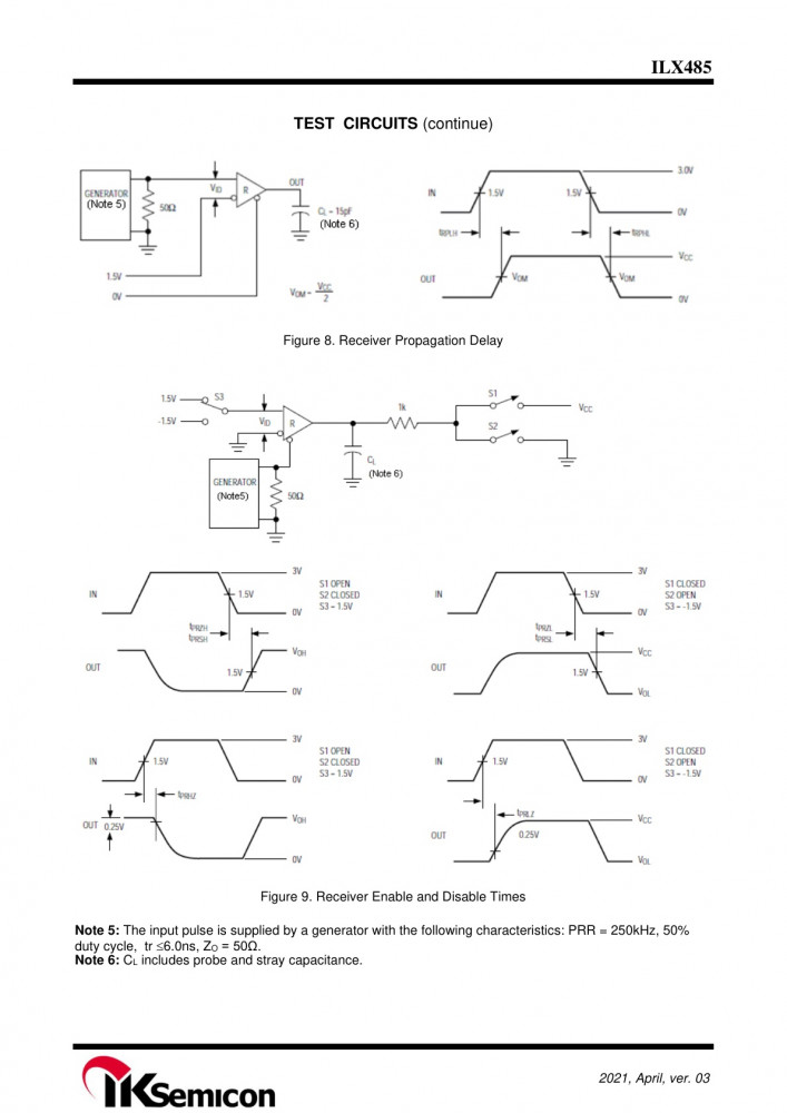 ILX485DT datasheet page 6