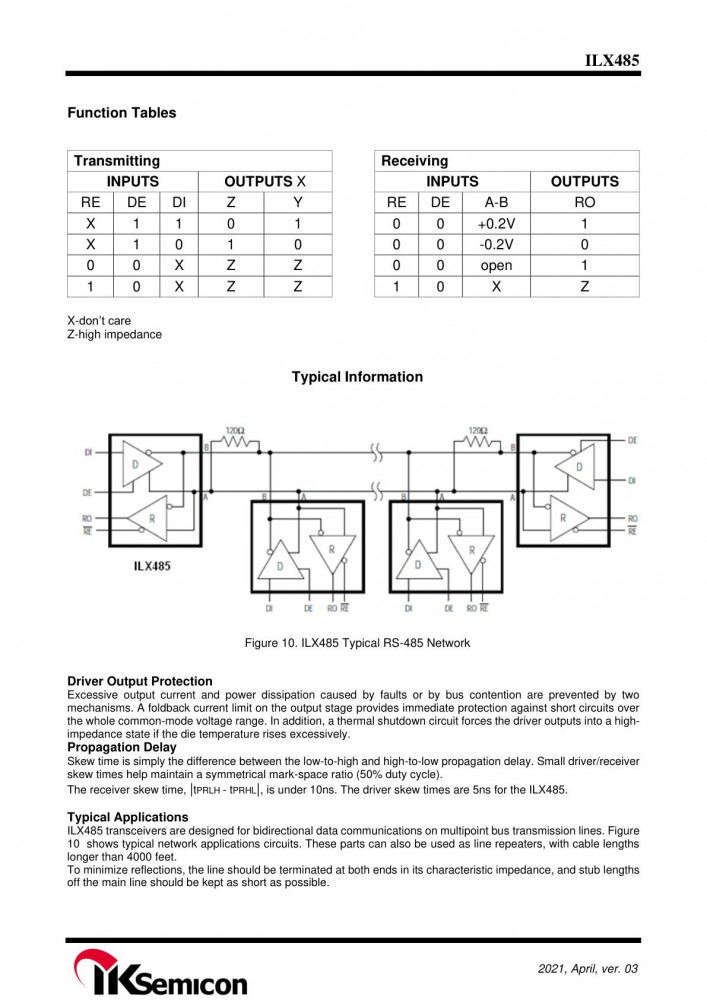 ILX485DT datasheet page 7