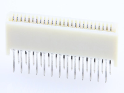 1.00mm Pitch Easy-On FFC/FPC Connector, Vertical, Surface Mount Compatible, Non-ZIF, Kinked PC Tails, 26 Circuits for sale