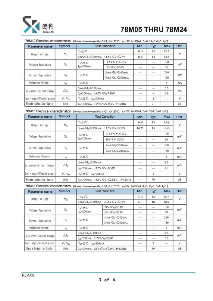 78M09 technical document page 3