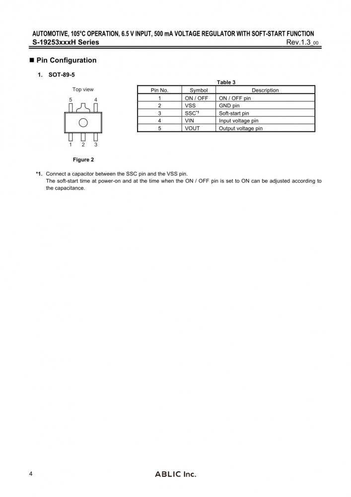 S-19253xxxH datasheet page 4