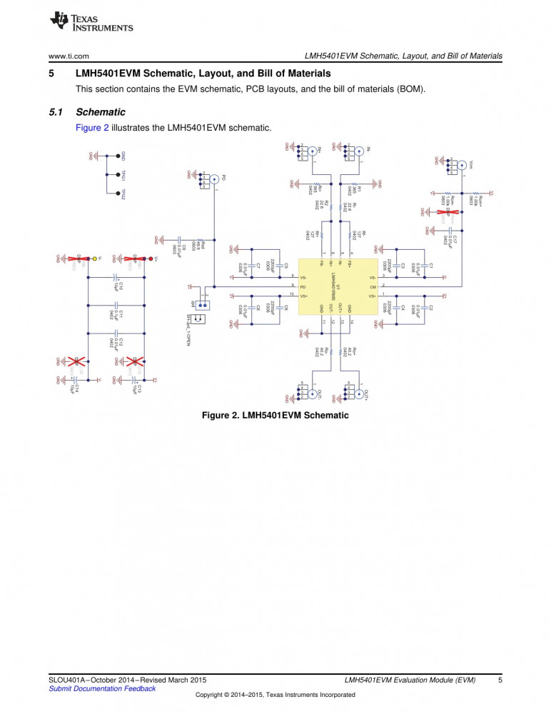 LMH5401EVM document page 5