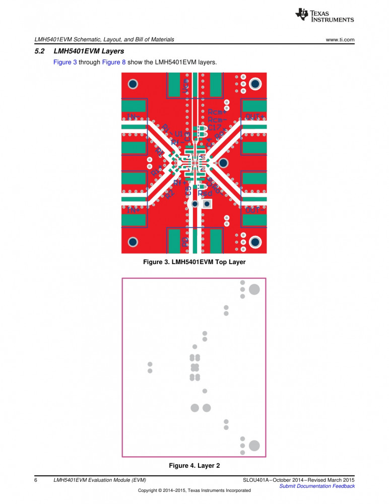 LMH5401EVM document page 6