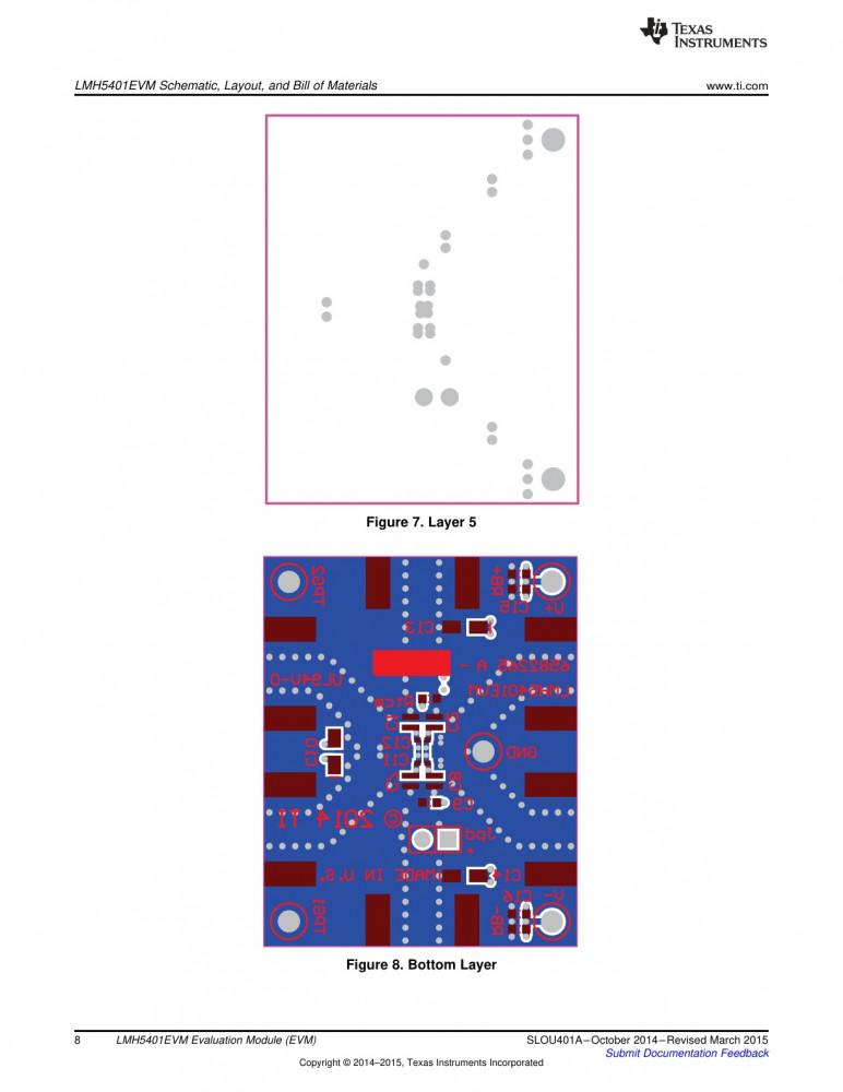 LMH5401EVM document page 8