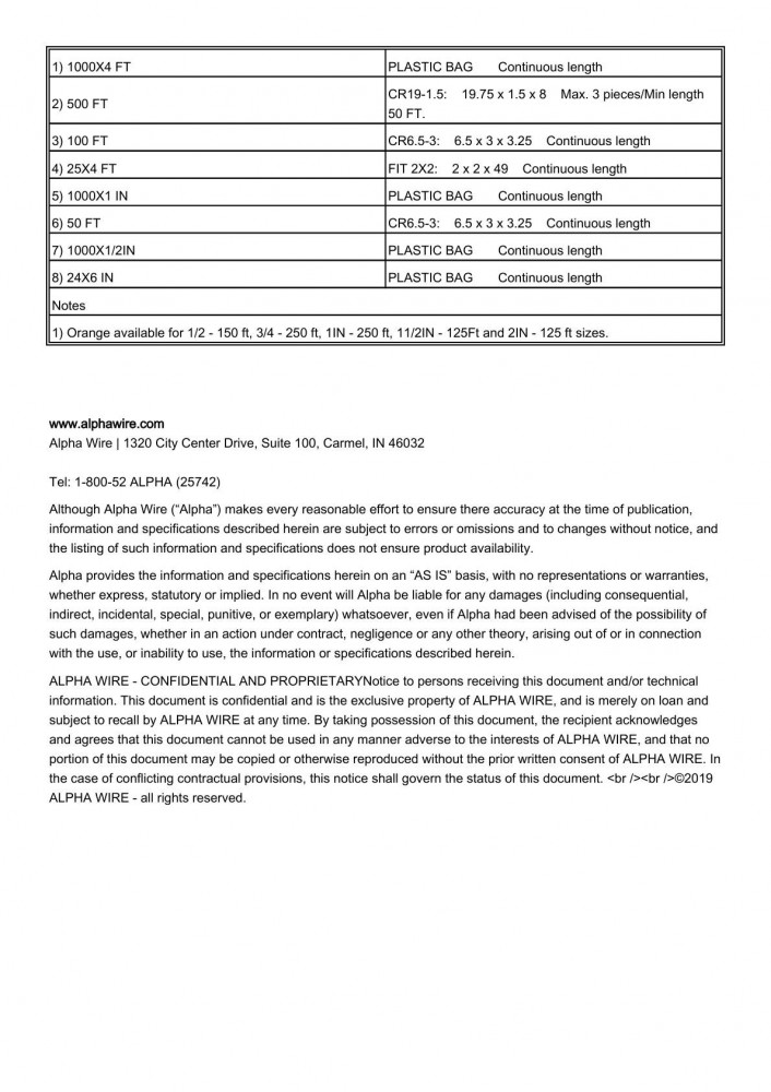 Alpha Wire FIT-221-3/16 technical specification page 3