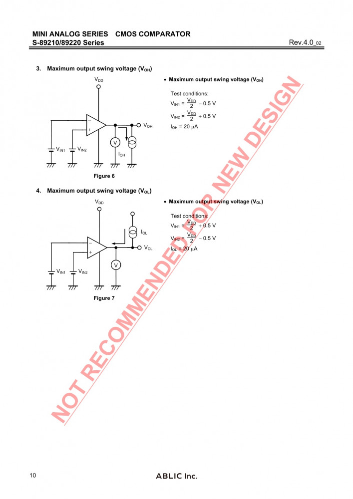 S-89210/89220 datasheet page 10