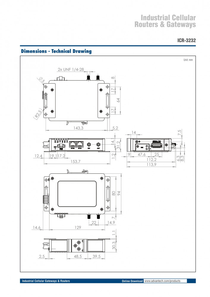 ICR-3232W product documentation, page 5