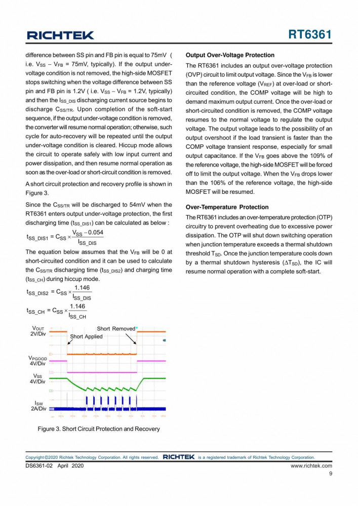 RT6361 datasheet page 9