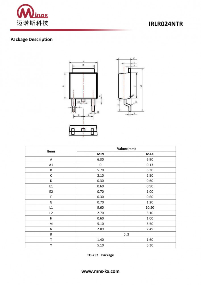 IRLR024NTR datasheet page 6