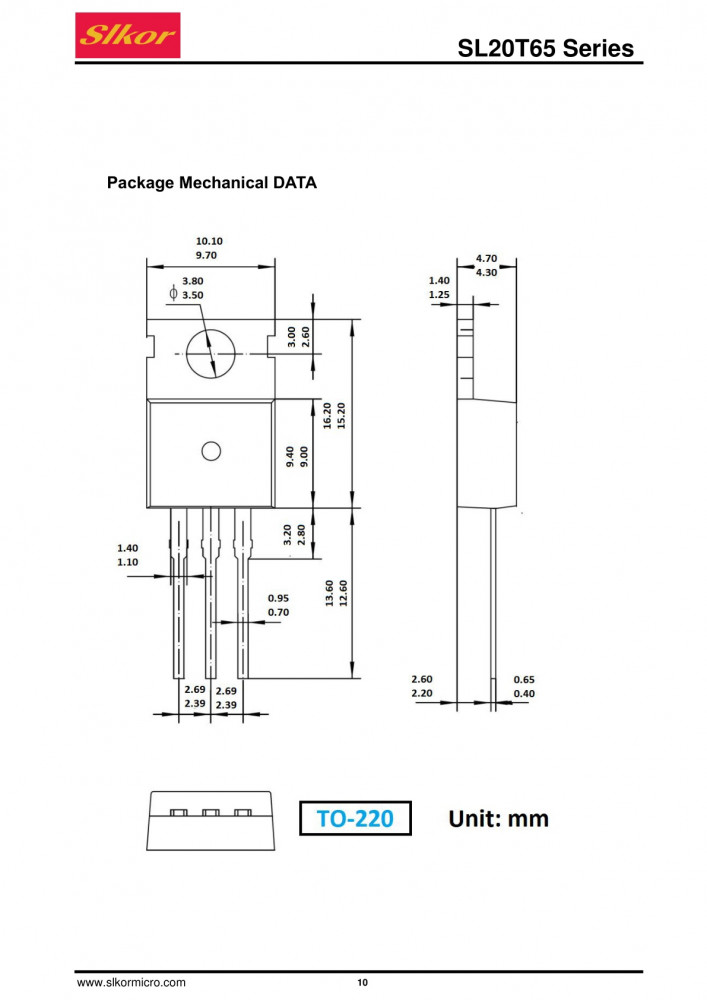 SL20T65F datasheet page 10