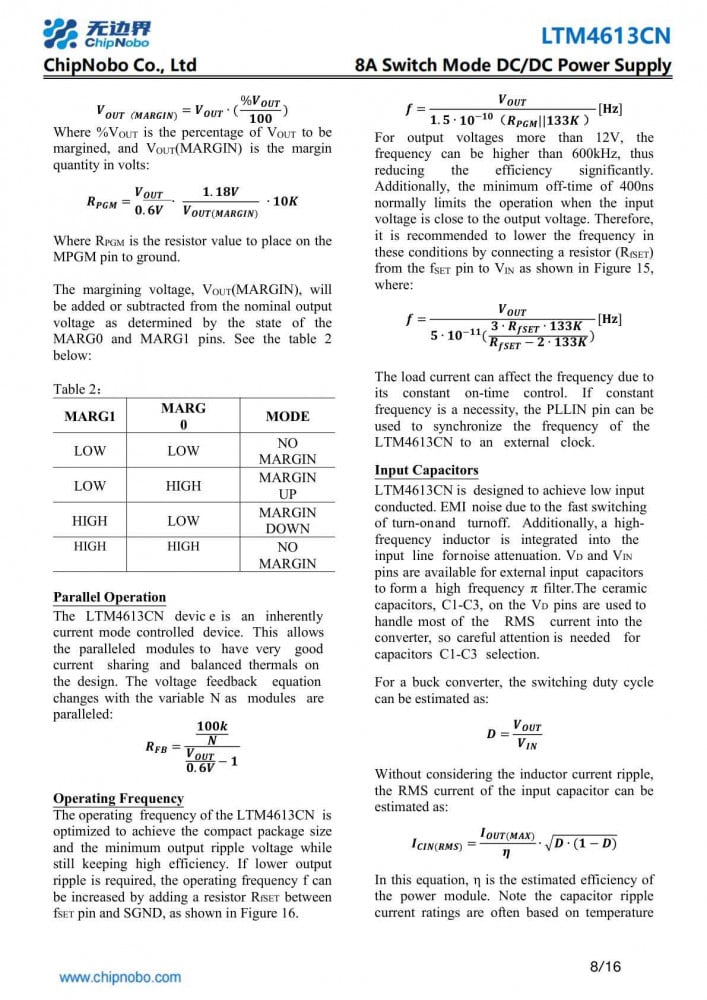 LTM4613CN datasheet page 8