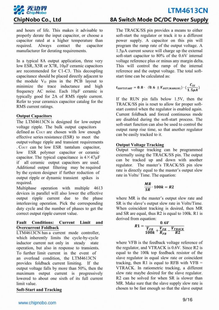 LTM4613CN datasheet page 9