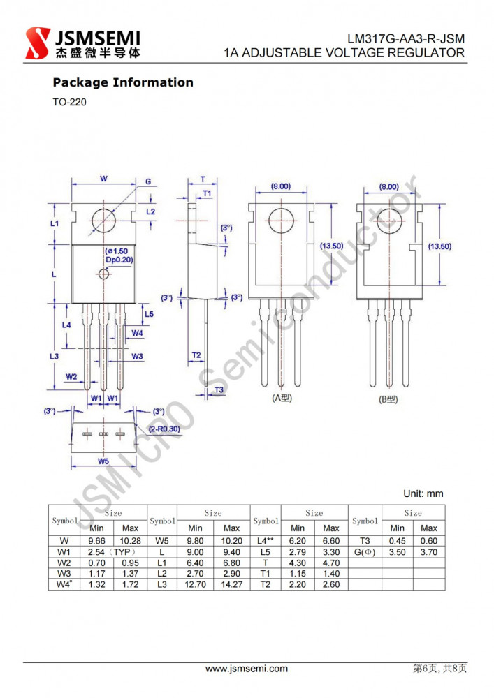 LM317G-AA3-R-JSM datasheet page 6