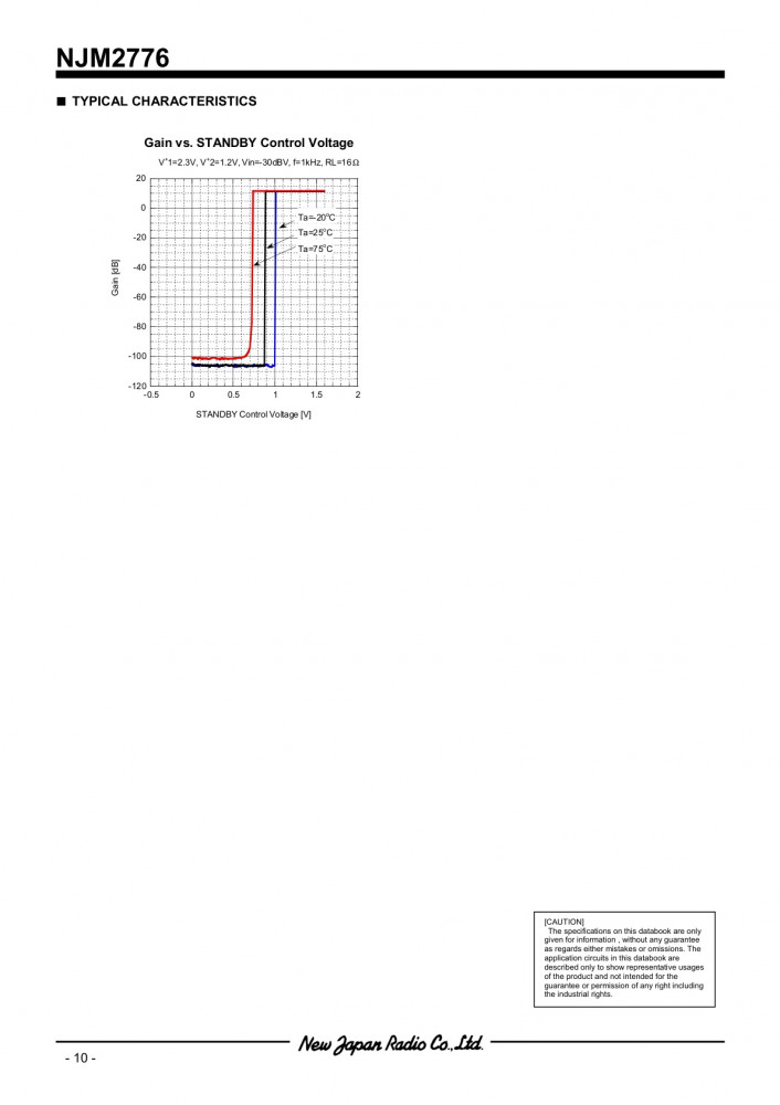 NJM2776 datasheet page 10