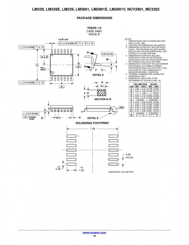 LM339 datasheet page 10