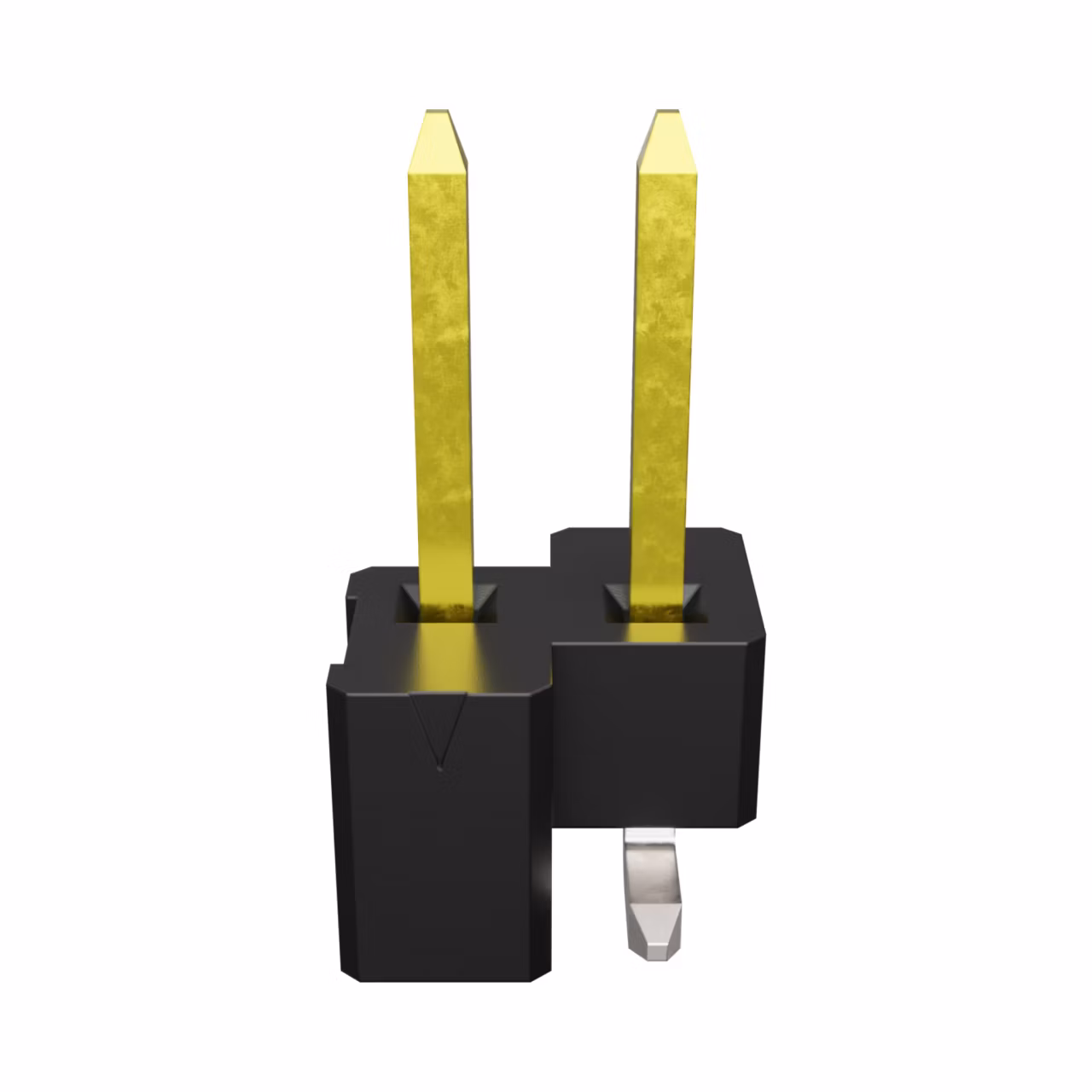 C-Grid / SL Header, Surface Mount, Breakaway, Vertical, 2 Circuits, 0.38µm Gold (Au) Plating, Tape and Reel Packaging without Cap, Lead-Free for sale