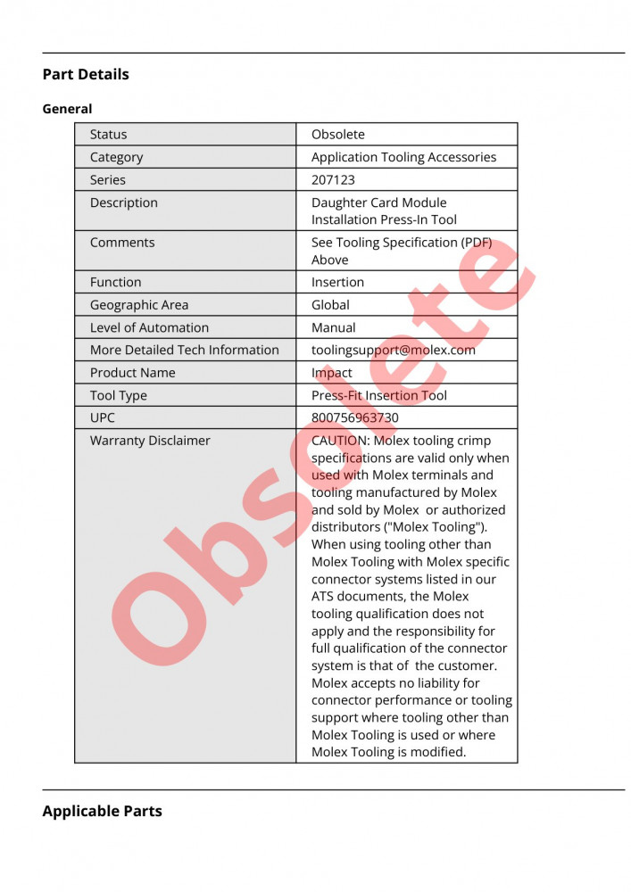 Tooling document page 2