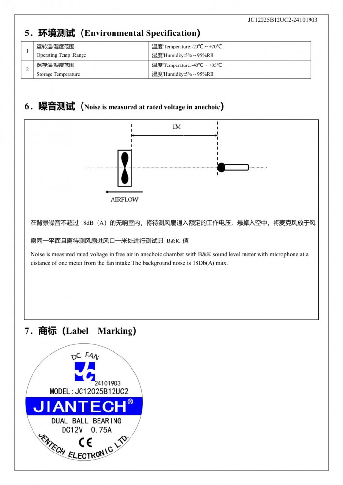JC12025B12UC2 approval sheet page 4