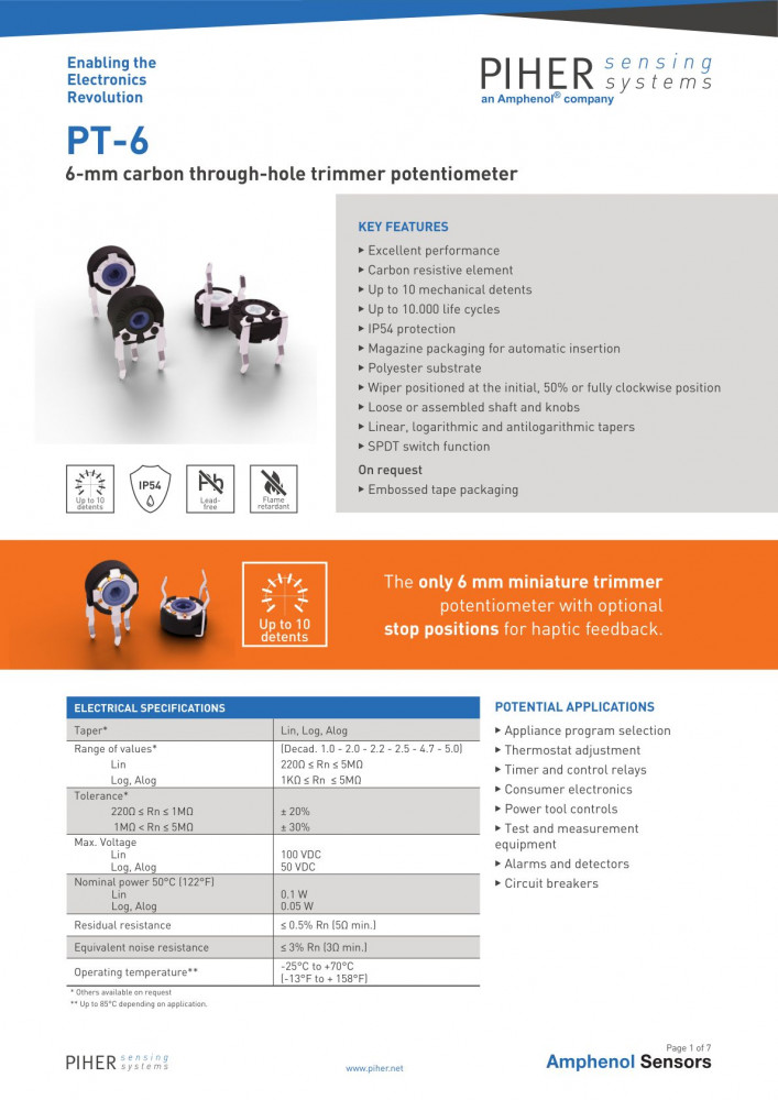 PT-6 documentation page 1