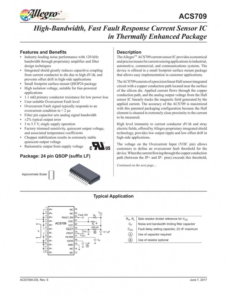 ACS709 datasheet page 2