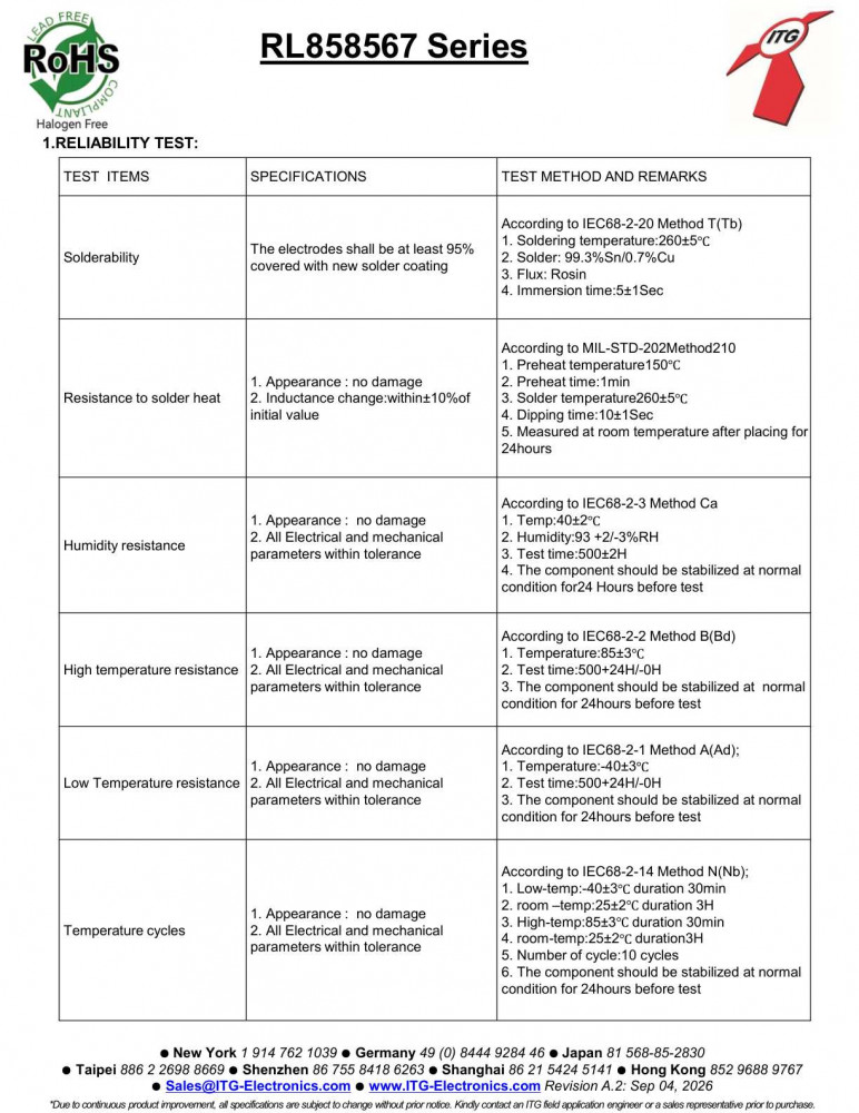 RL858567 datasheet page 9