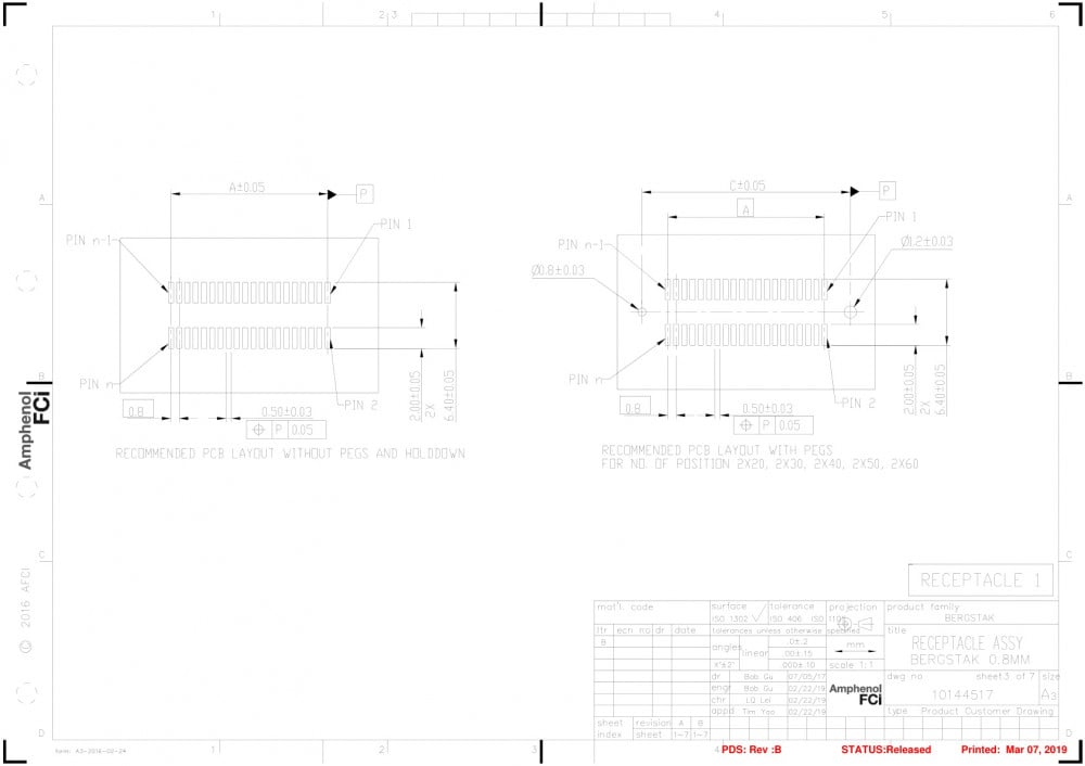 Amphenol 10144517 drawing page 3